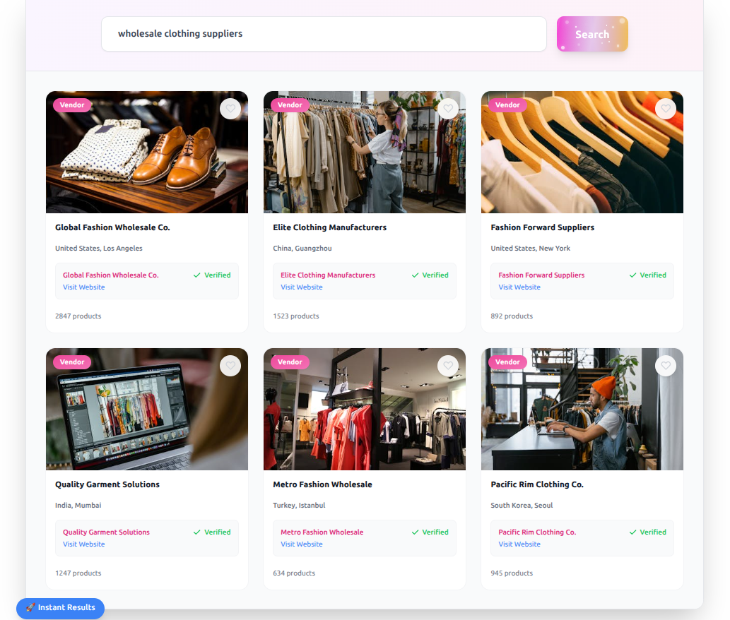 AI Matchmaker for American Retail Suppliers | PFAS-Free, Sustainable ...